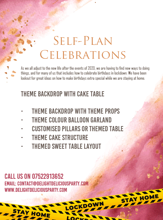 Self-Plan Celebrations – Delight Delicious Party
